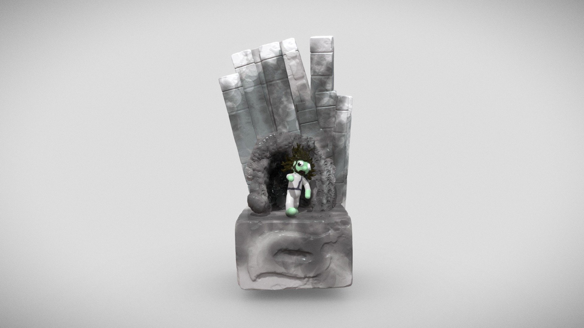 Zombie Jesus - 3D model by Saigou [dc8e3f7] - Sketchfab