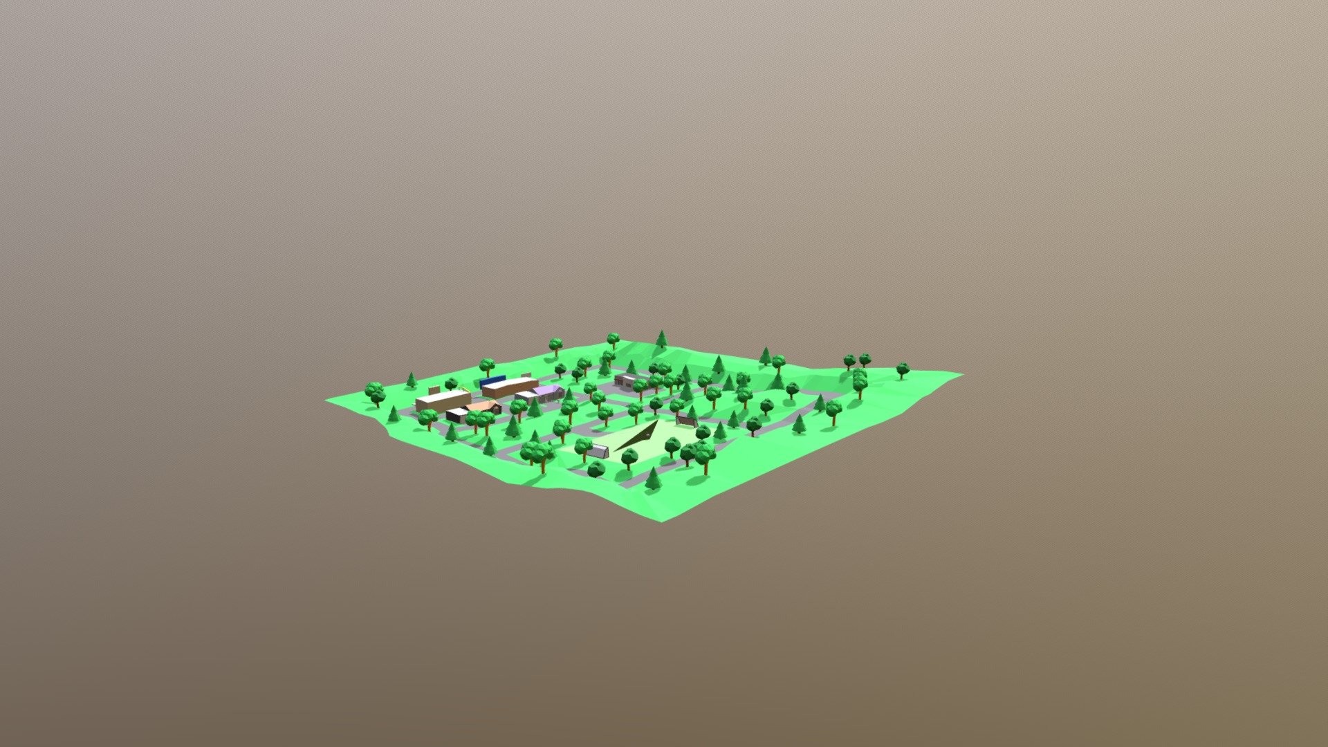 Tiny City - 3D model by 4211941 (@bo3434343) [dc8f1c8] - Sketchfab