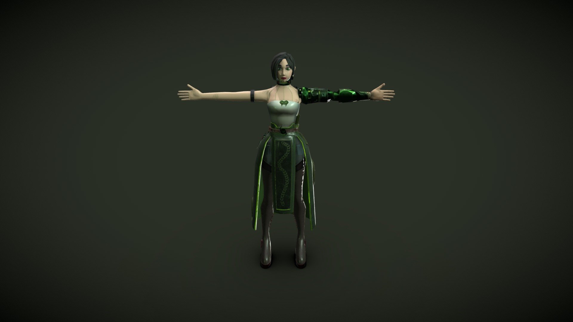 Viper Character Design (with Texture) - 3D model by junjieteoh [dc9060a ...