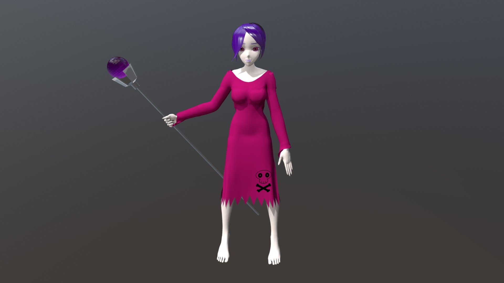 Poison Witch - 3D model by joae12 [dc90b13] - Sketchfab
