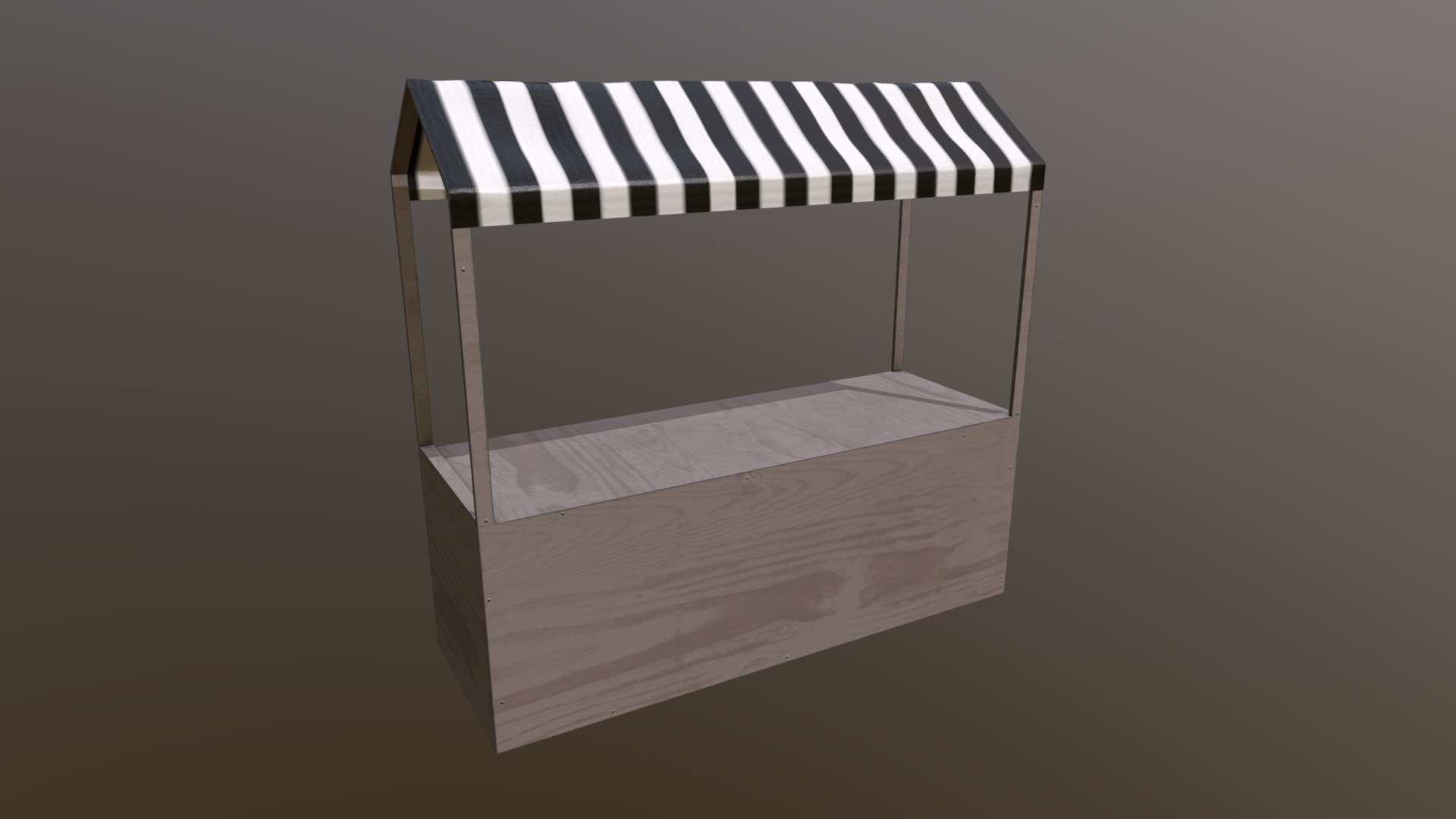 Modern Market Stall - Buy Royalty Free 3D model by 3.99 SHOP (@supunbas ...