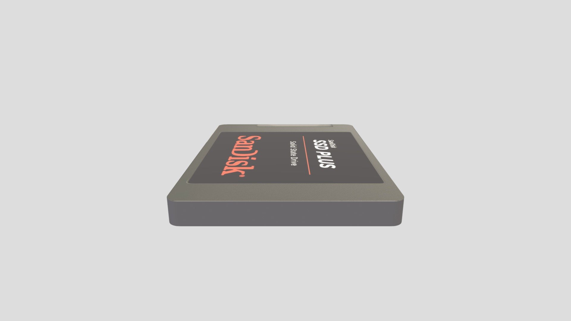 (SSD) Solid State Drive - Download Free 3D model by MarkCP [dc92372 ...
