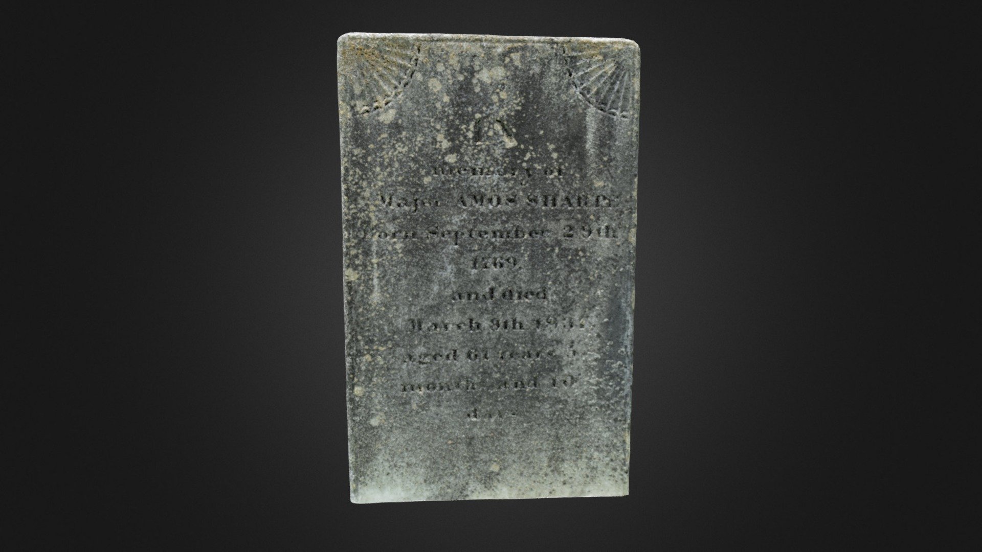 Sharp Gravestone - 3D model by Michael Walsh (@puppetanimation ...