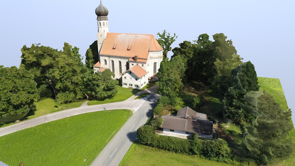 Warngau Kirche - 3D model by florian.ziereis [dc932ef] - Sketchfab