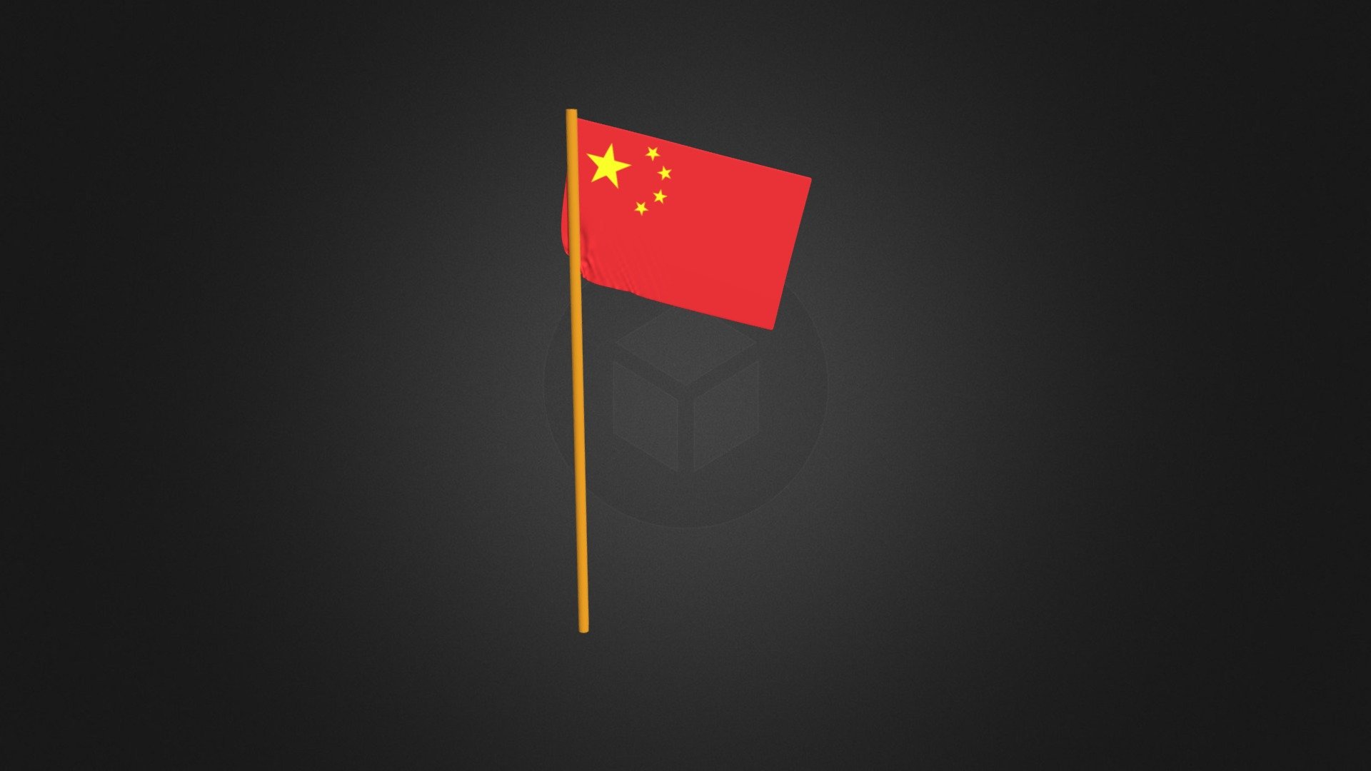 654230033_Cloth_Sim_Flag_China - Download Free 3D model by 033Suthita ...