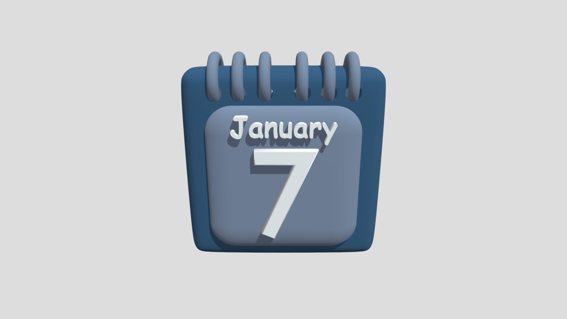 January 7th - Download Free 3D model by egart16 [dc95986] - Sketchfab