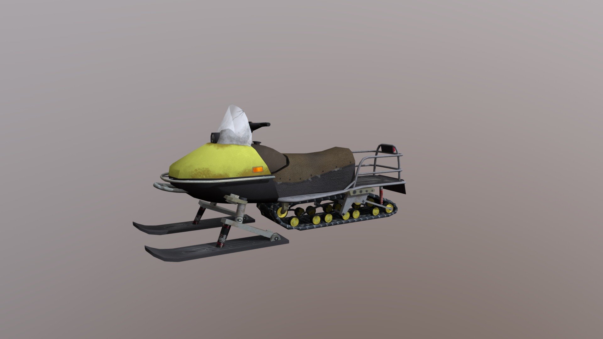 SnowMobile - 3D model by BorislavShopov [dc965cf] - Sketchfab
