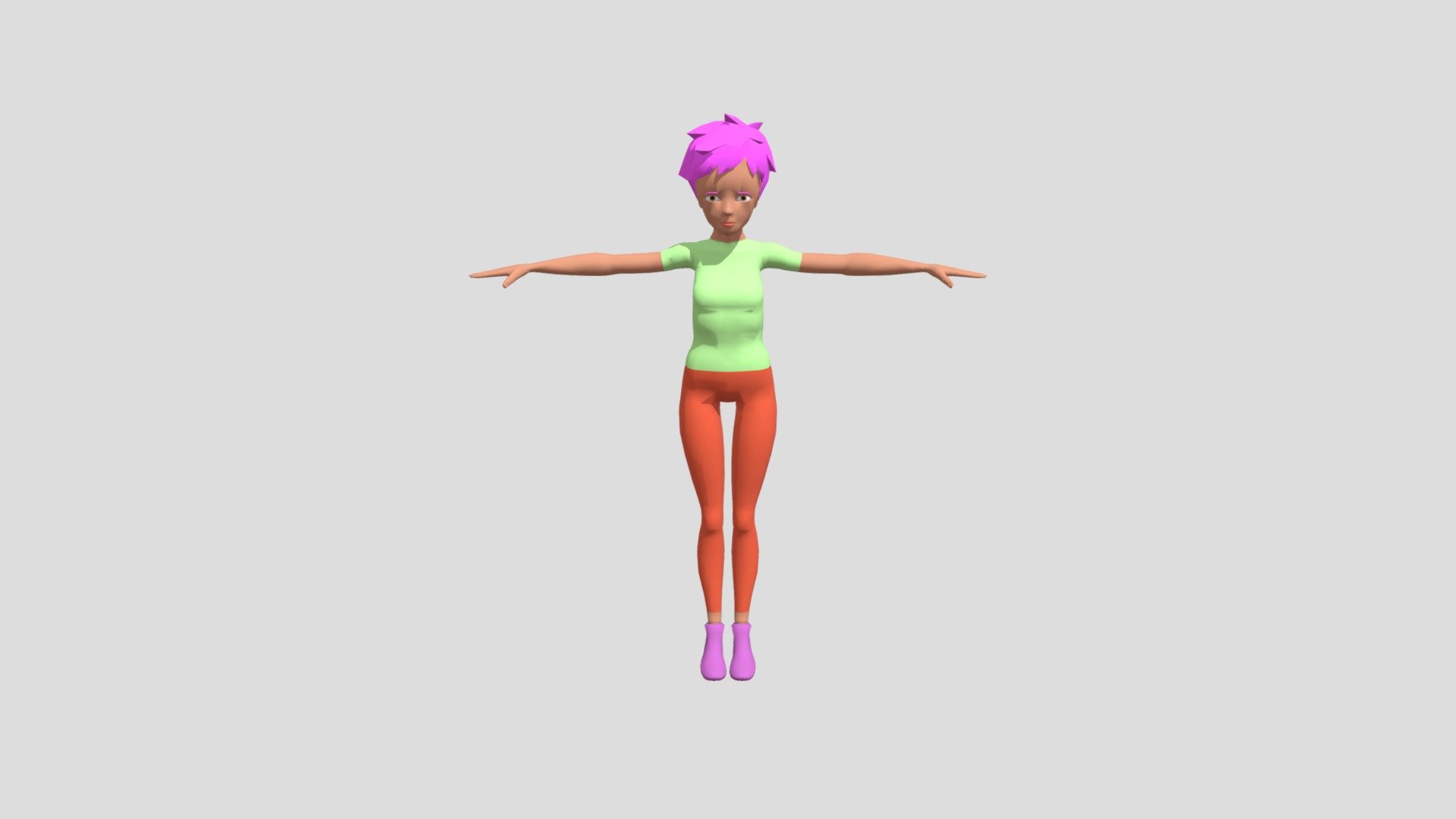 Girl 3 - Download Free 3D model by Grandua (@grandua.) [dc96756 ...