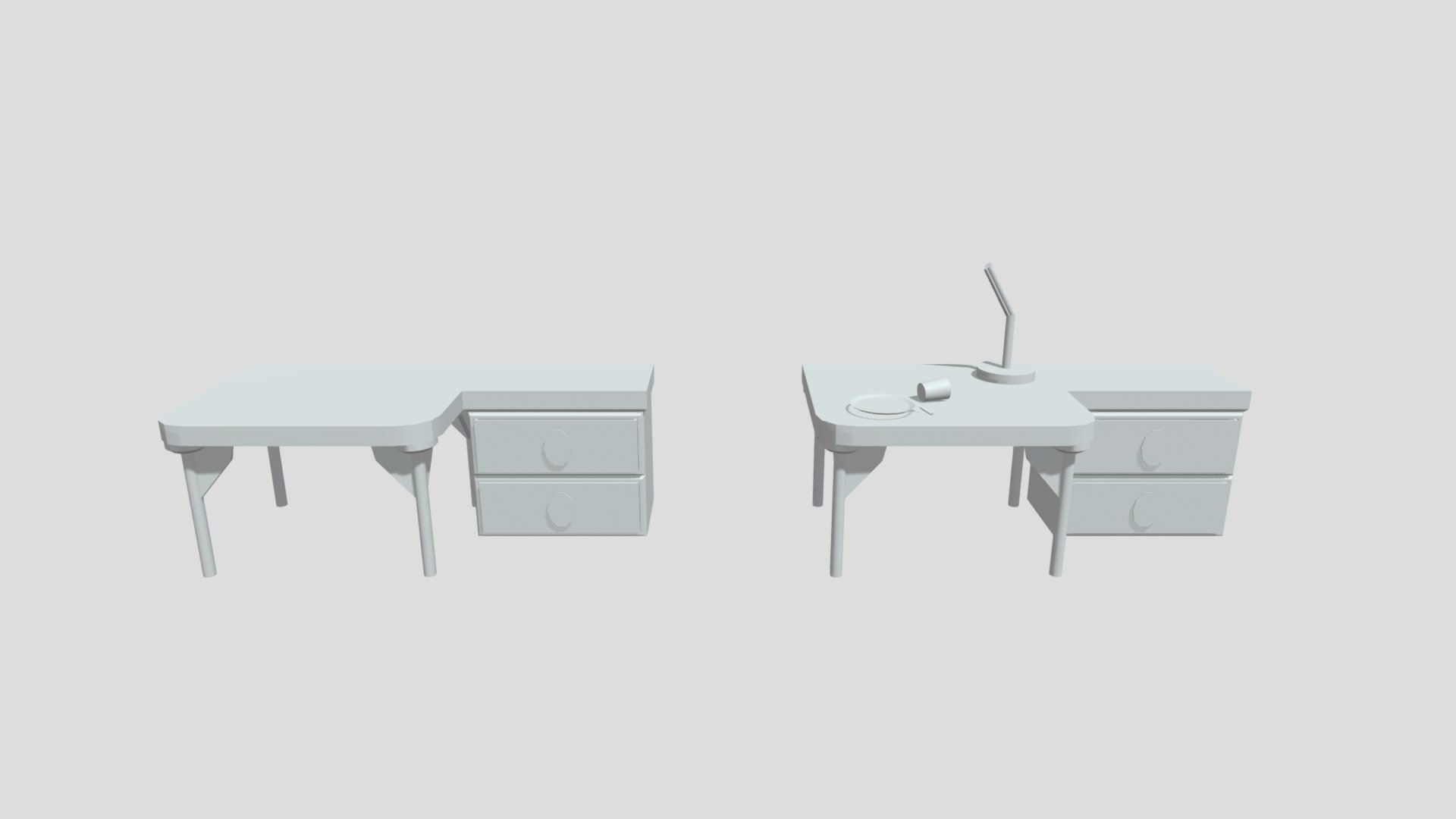 Desks - Download Free 3D model by shadowdraak [dc96bc7] - Sketchfab