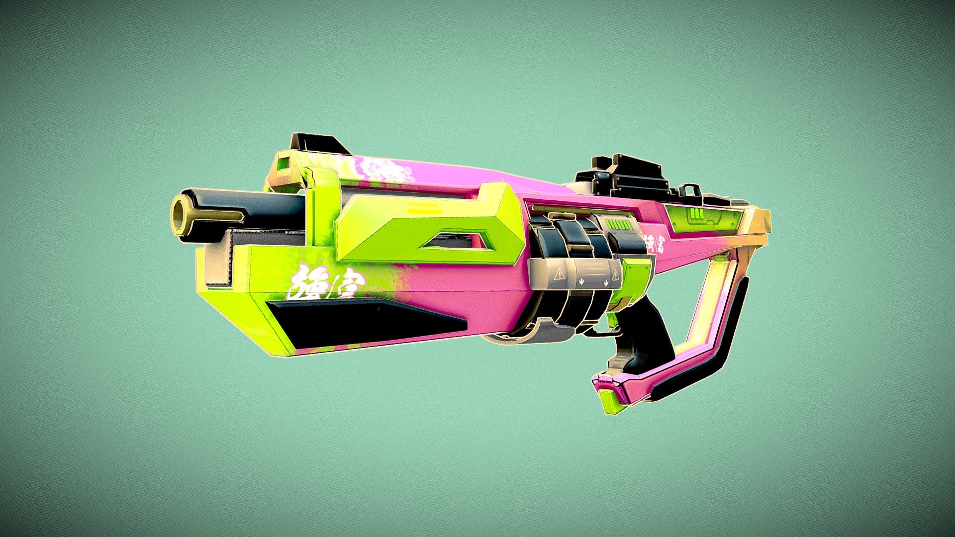 SCI-FI gun thunder - Buy Royalty Free 3D model by antonio gordillo in ...