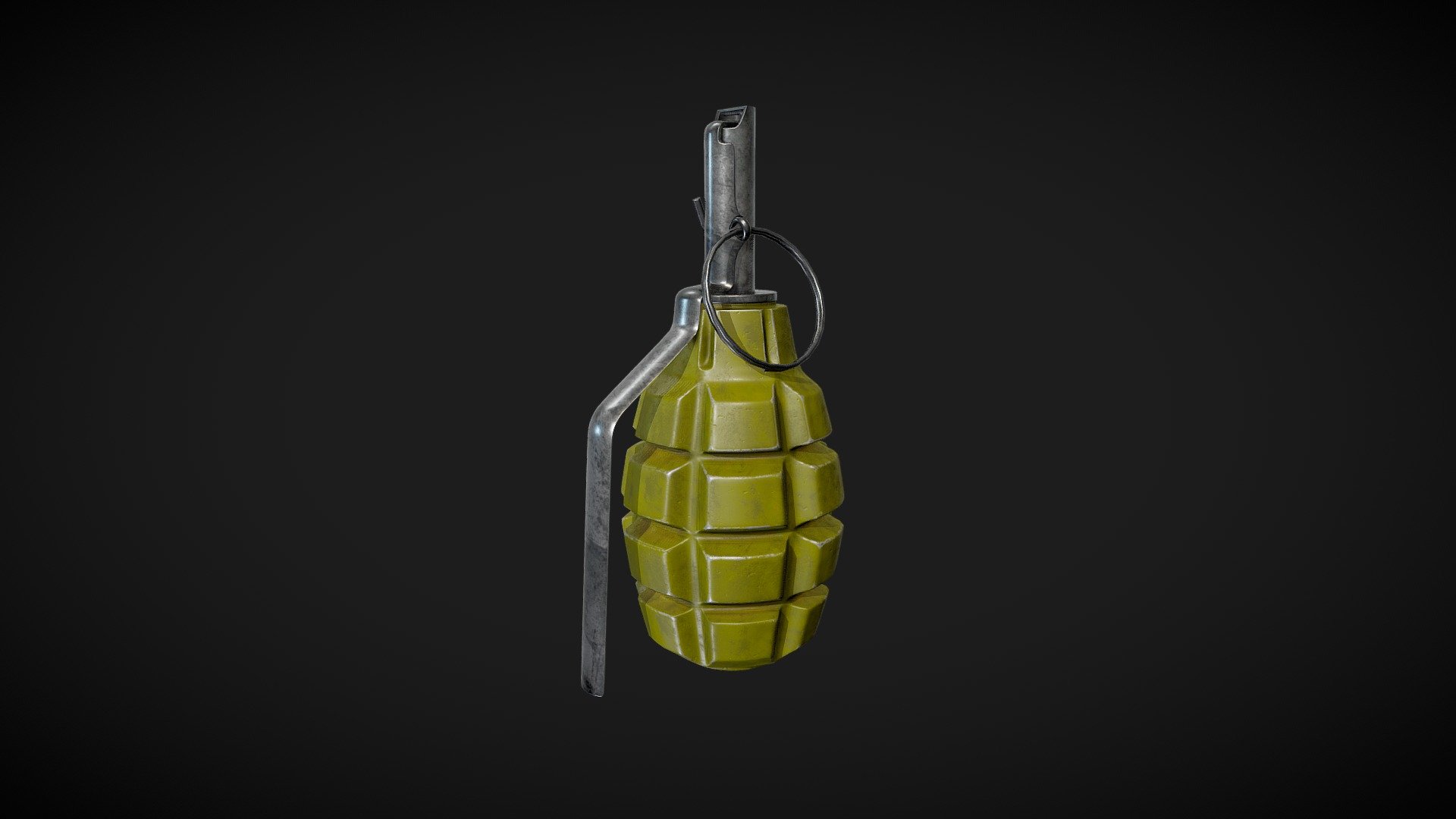F1 Grenade - 3D model by TurboSlowSSS [dc97a1d] - Sketchfab