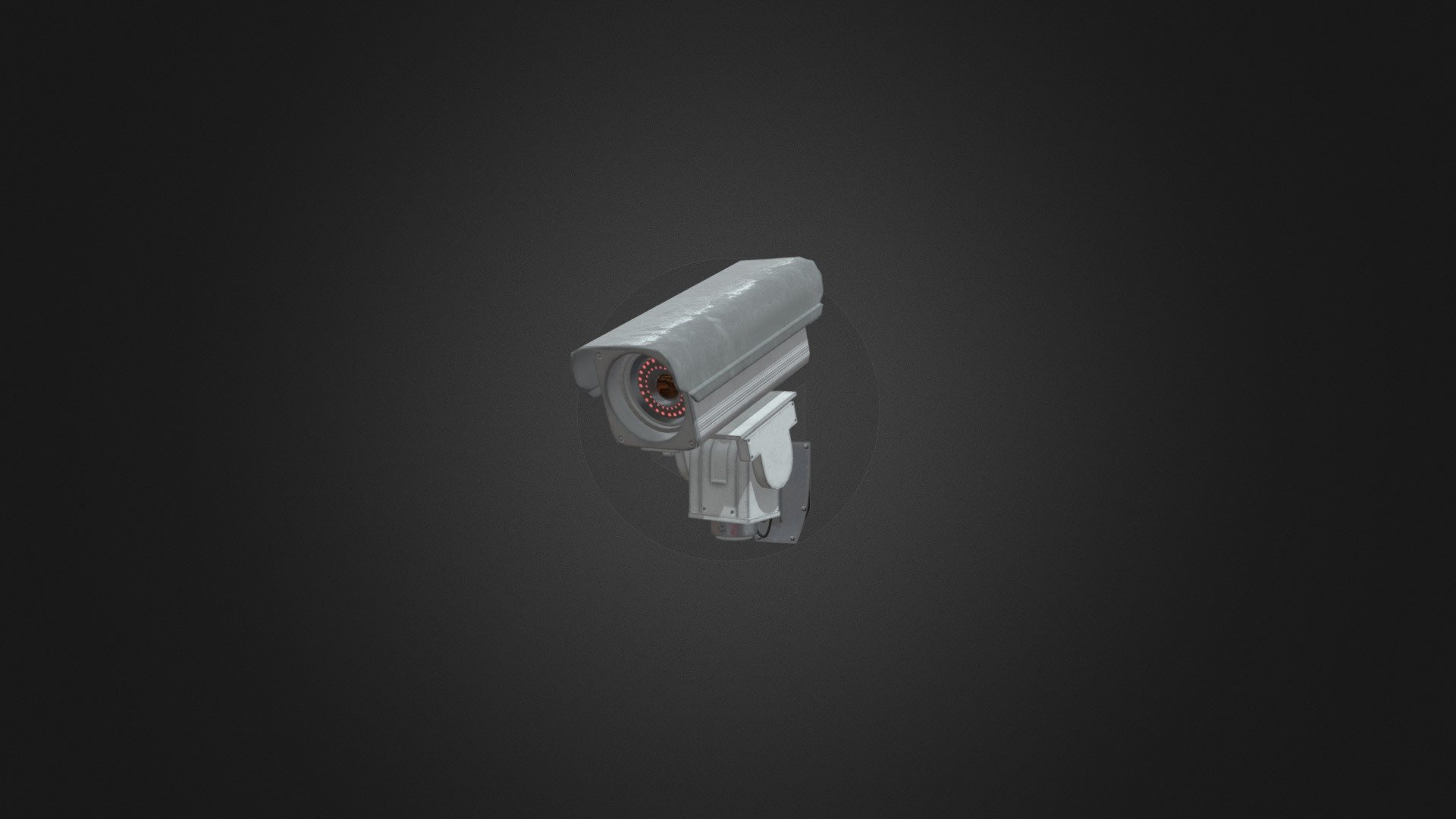 Industrial CCTV camera - 3D model by Nikhil Malisetty (@nikhilmalisetty ...