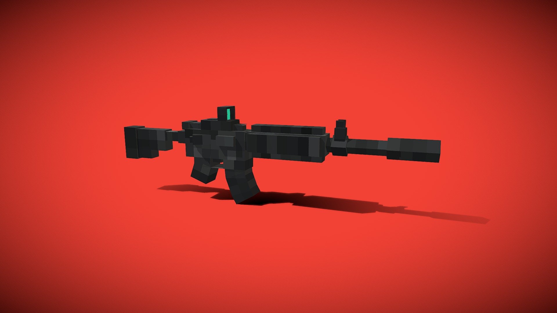 M4 - Minecraft Bedrock - 3D model by Gabriel Aplok (@GabrielAplok ...