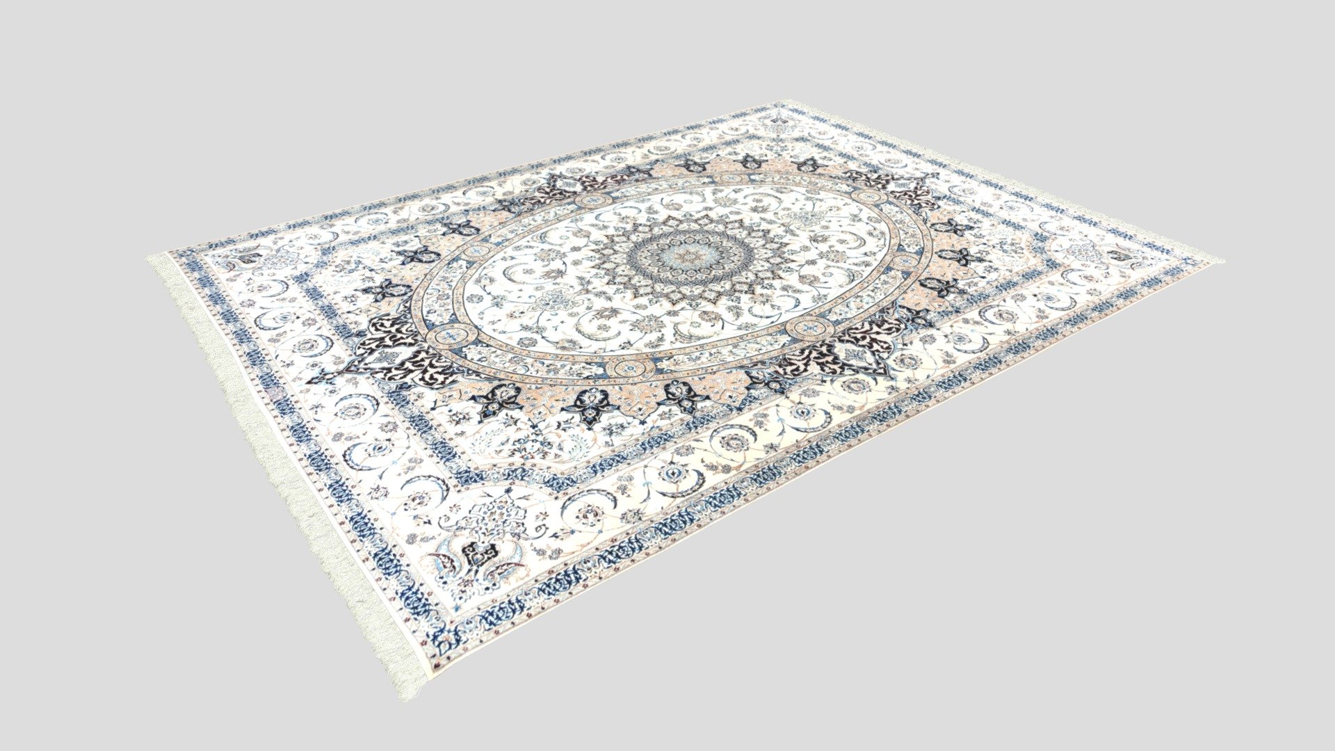 Persian Nain Carpet - Download Free 3D model by mfb64 [dc98944] - Sketchfab