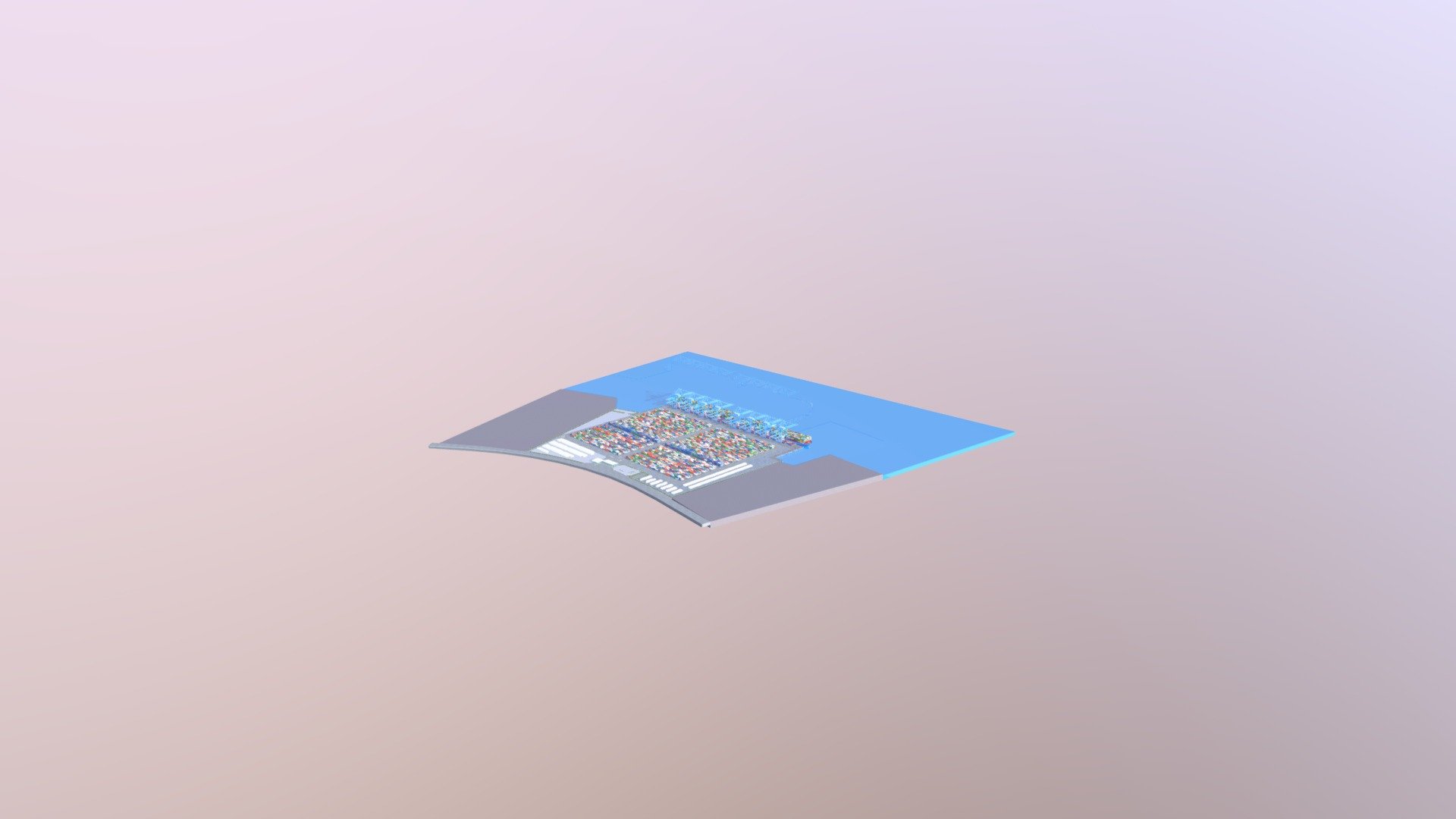 SeaPort 3D model - Buy Royalty Free 3D model by trannamuct111 ...