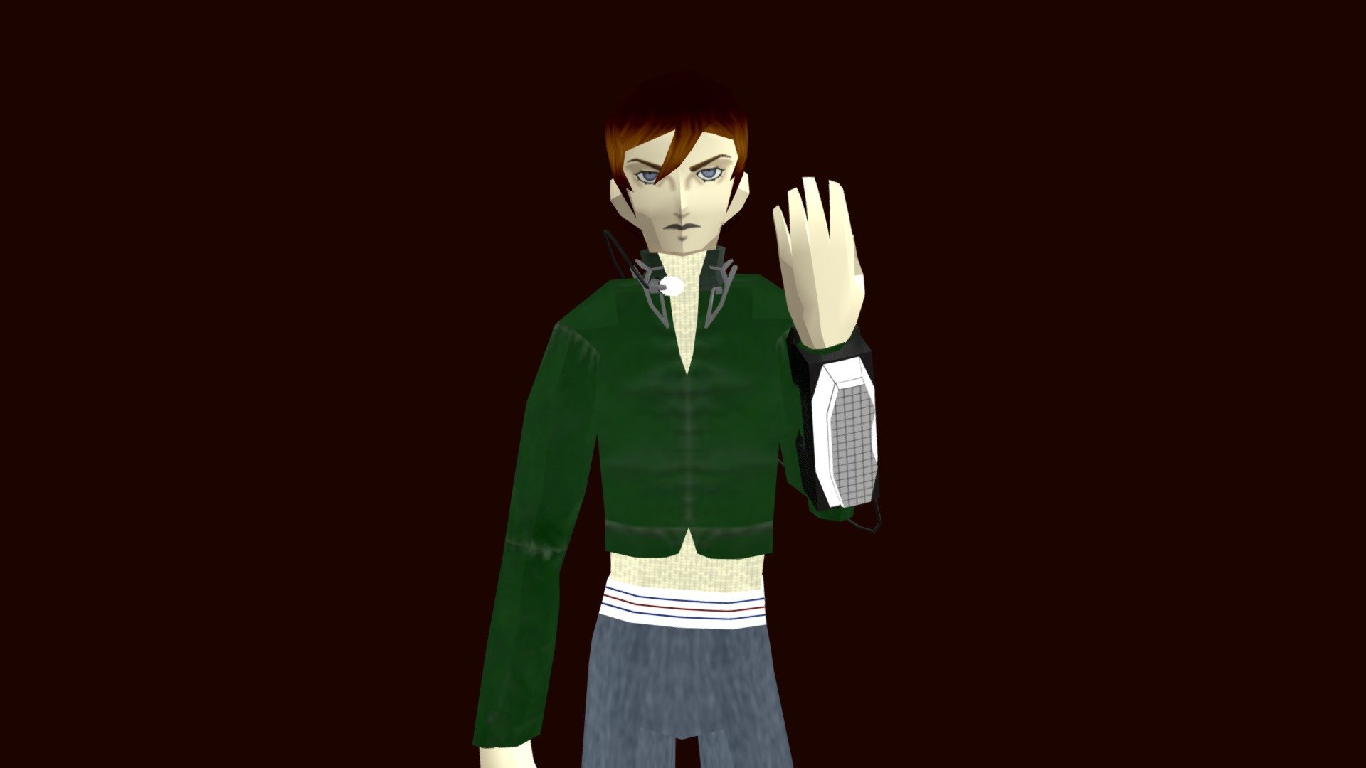 Shin Megami Tensei I: Protagonist - 3D model by Ákos Bécs (@becsakos ...