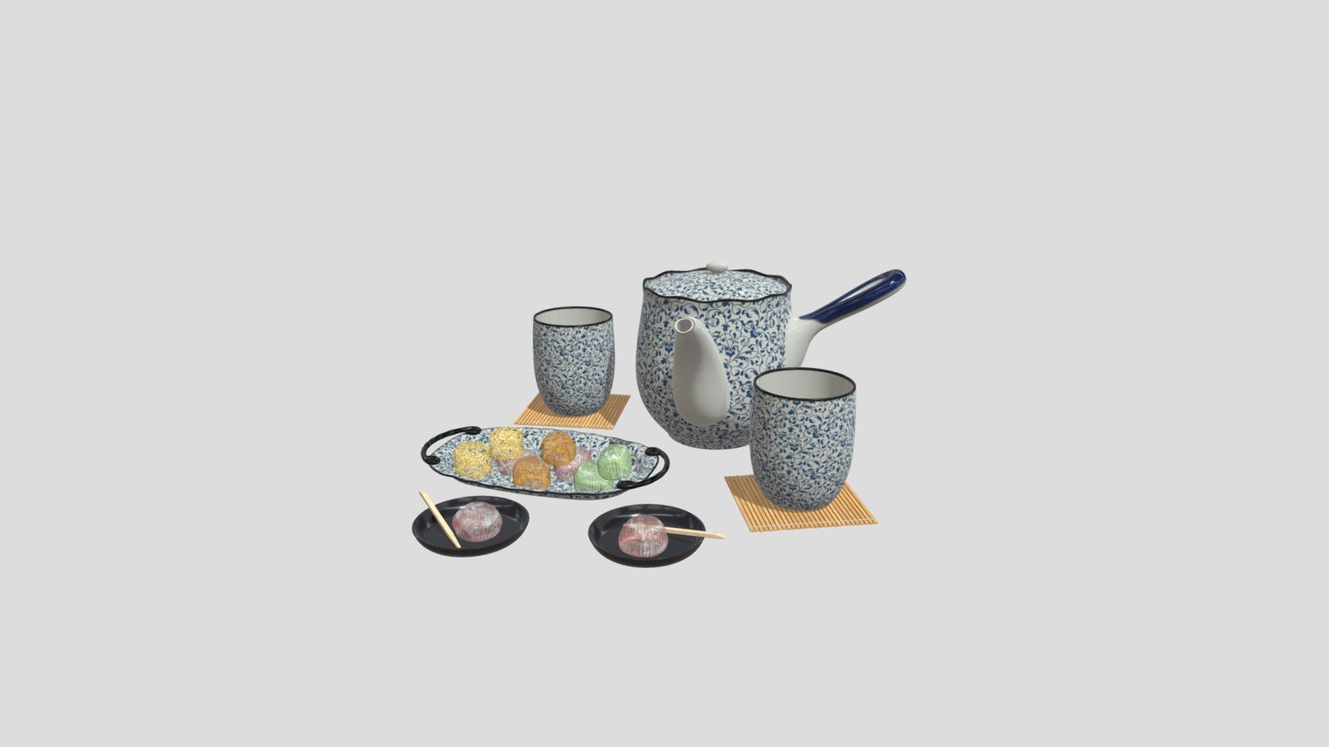 food set 8 AM237 Archmodel - Buy Royalty Free 3D model by Evermotion ...