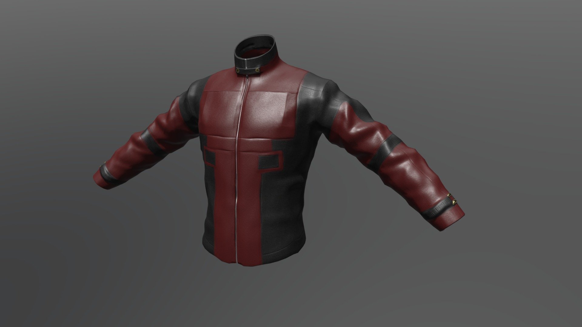 DeadPool Jacket - 3D model by WATASE [dc9b3e6] - Sketchfab
