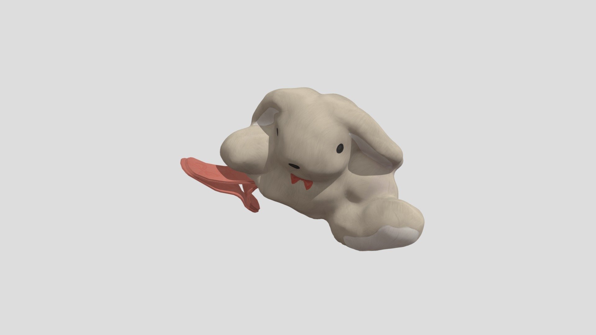 conejo con pajarita prótesis - 3D model by Yoli (@Yoladealk) [dc9c31f ...