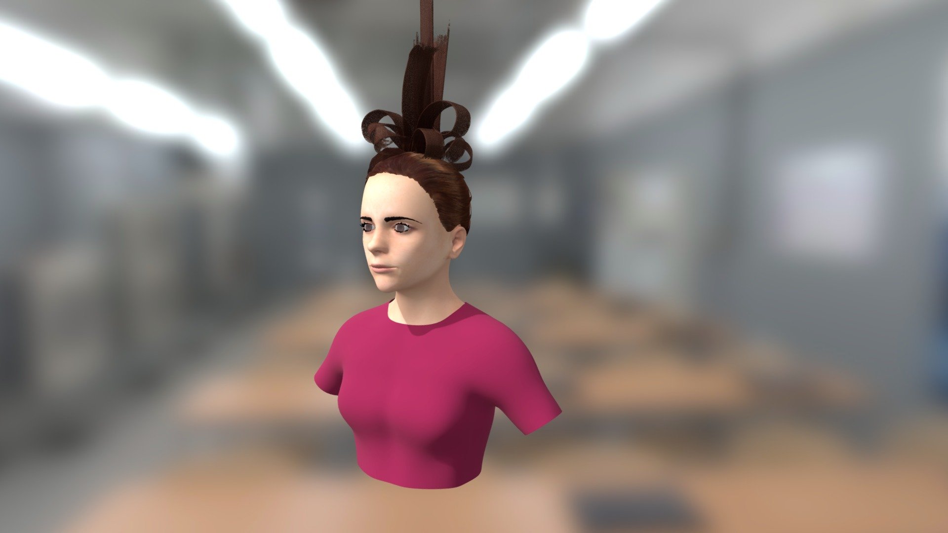 3D Penataan Sanggul Fantasi - 3D model by rahmat.jbp [dc9e062] - Sketchfab