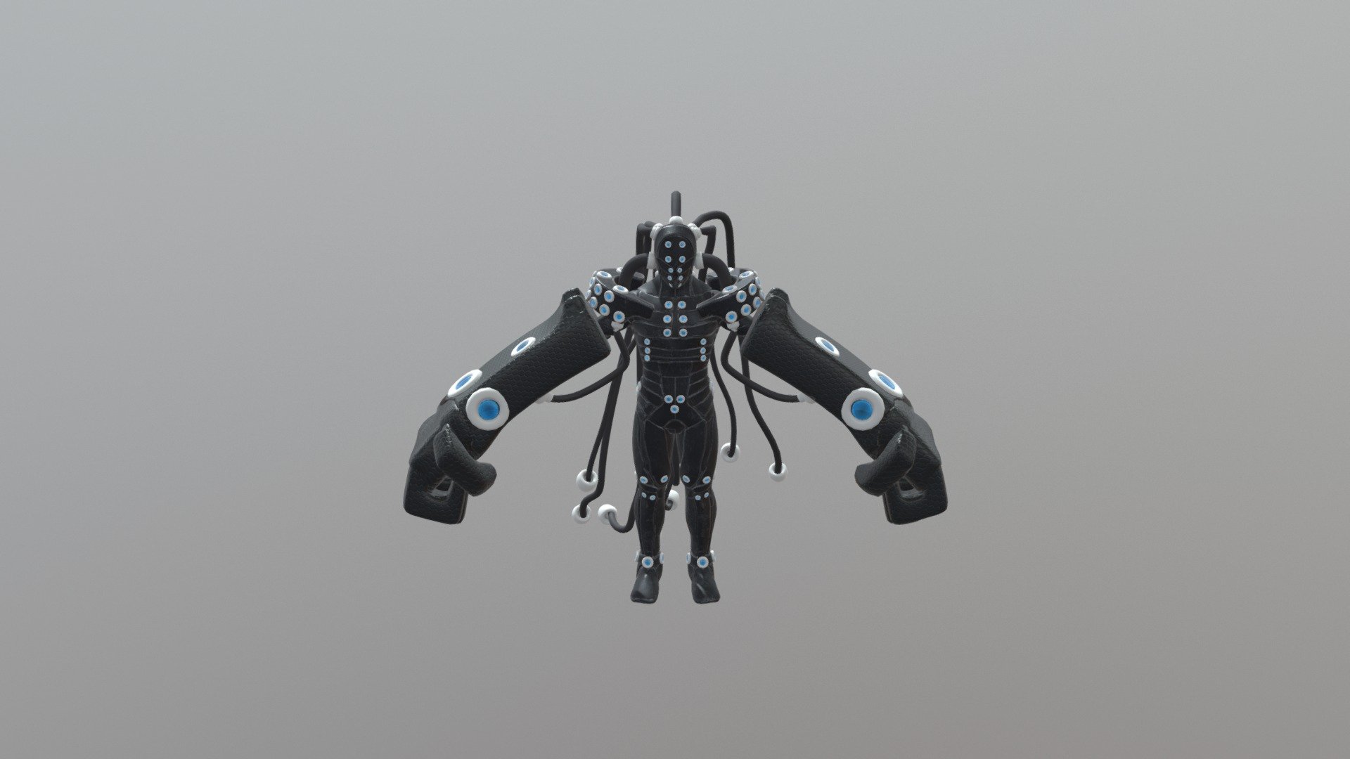 Gantz exoskeleton - 3D model by Alexandr.Action [dc9e548] - Sketchfab