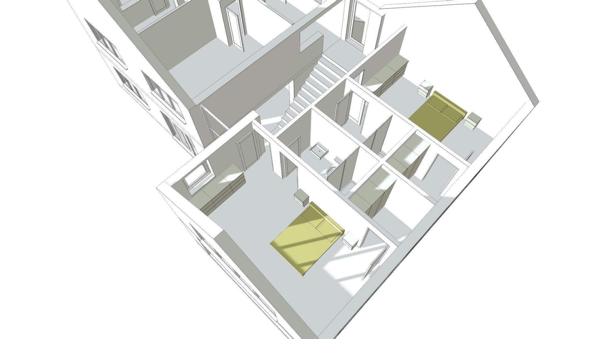 first floor layout SF preferred - 3D model by fretwells [dc9f678 ...