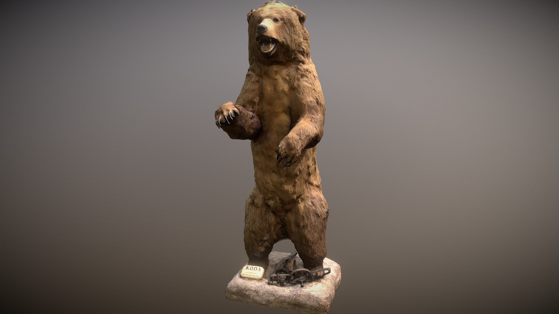 Kodiak Bear - 3D model by The Alkemist 3 (@vizualalkemist) [dc9fbc4] - Sketchfab