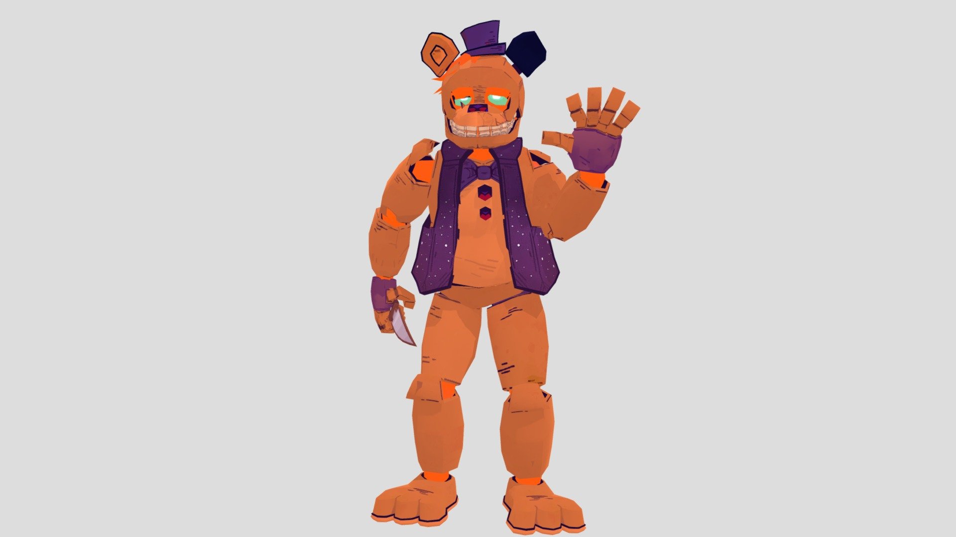 Retro Spring Freddy - Download Free 3D model by ☕Mr. DaBois Official☕ ...