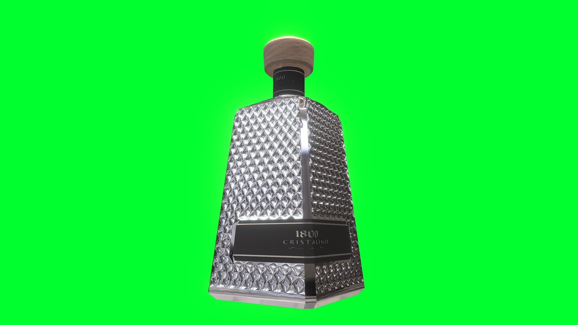 bottle gin - 3D model by ramdv [dca05d5] - Sketchfab
