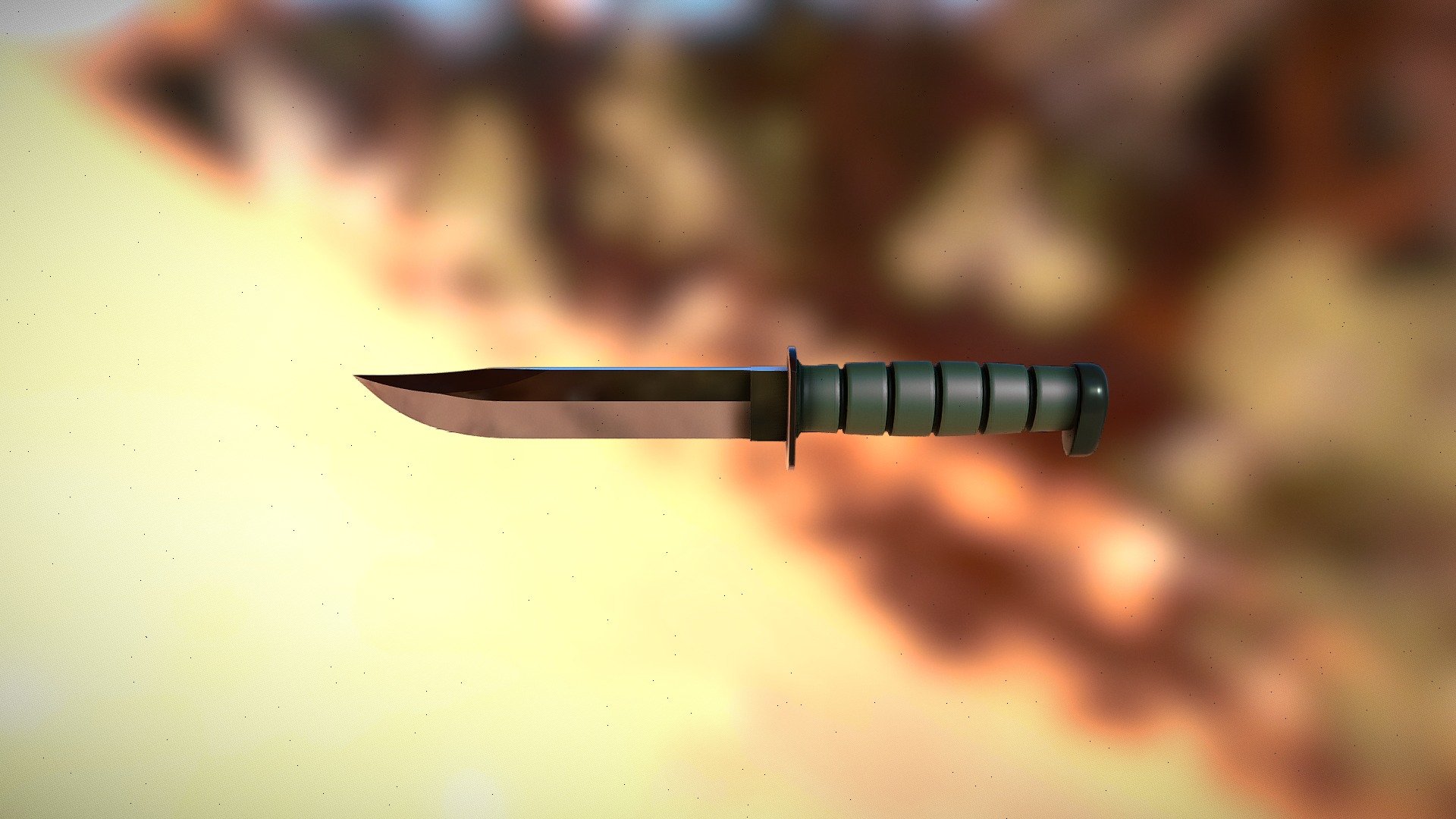 nóż - 3D model by debolla [dca0677] - Sketchfab