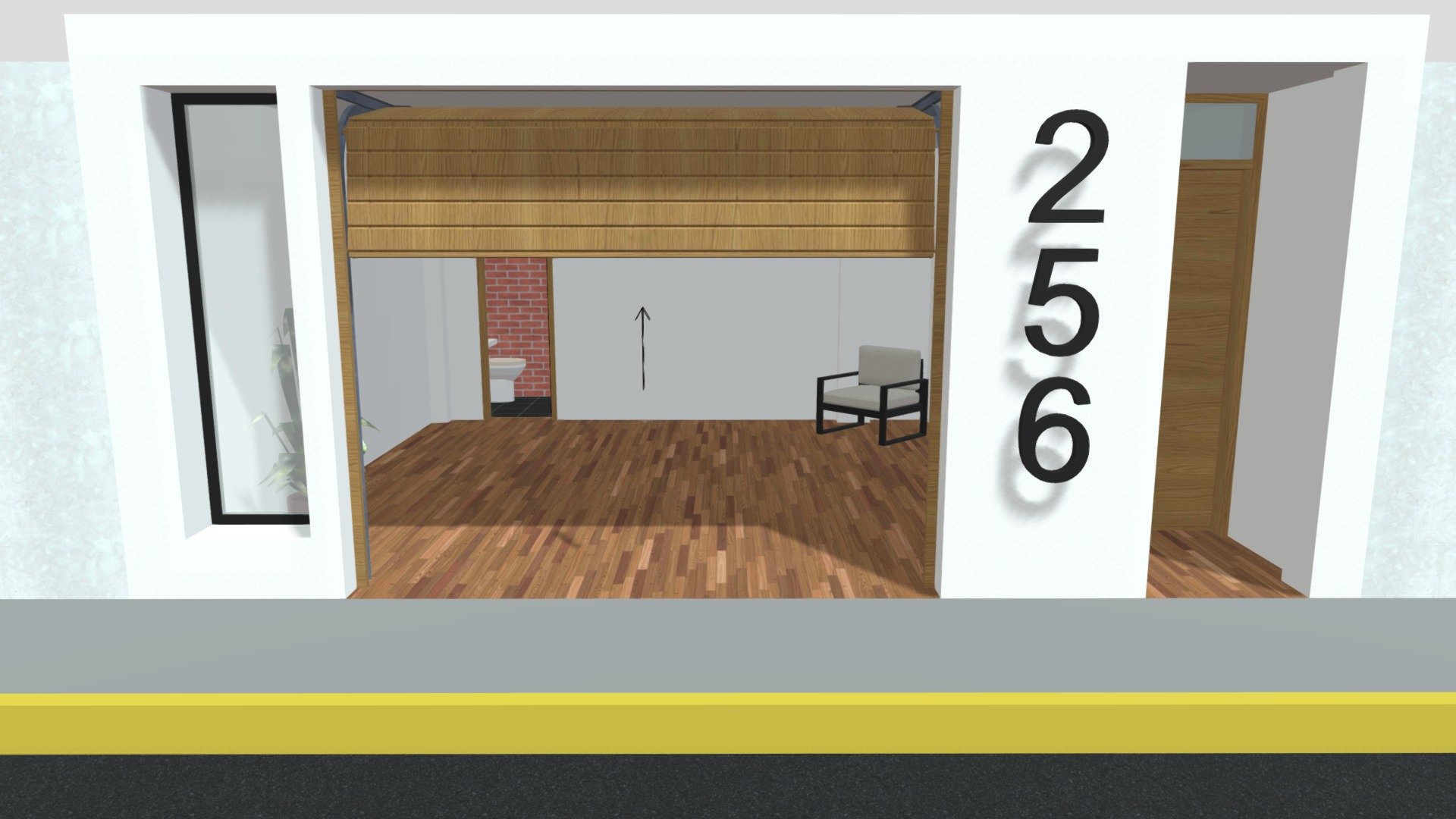 RESIDENCIAL BORDA - 3D model by CorHu [dca0b13] - Sketchfab