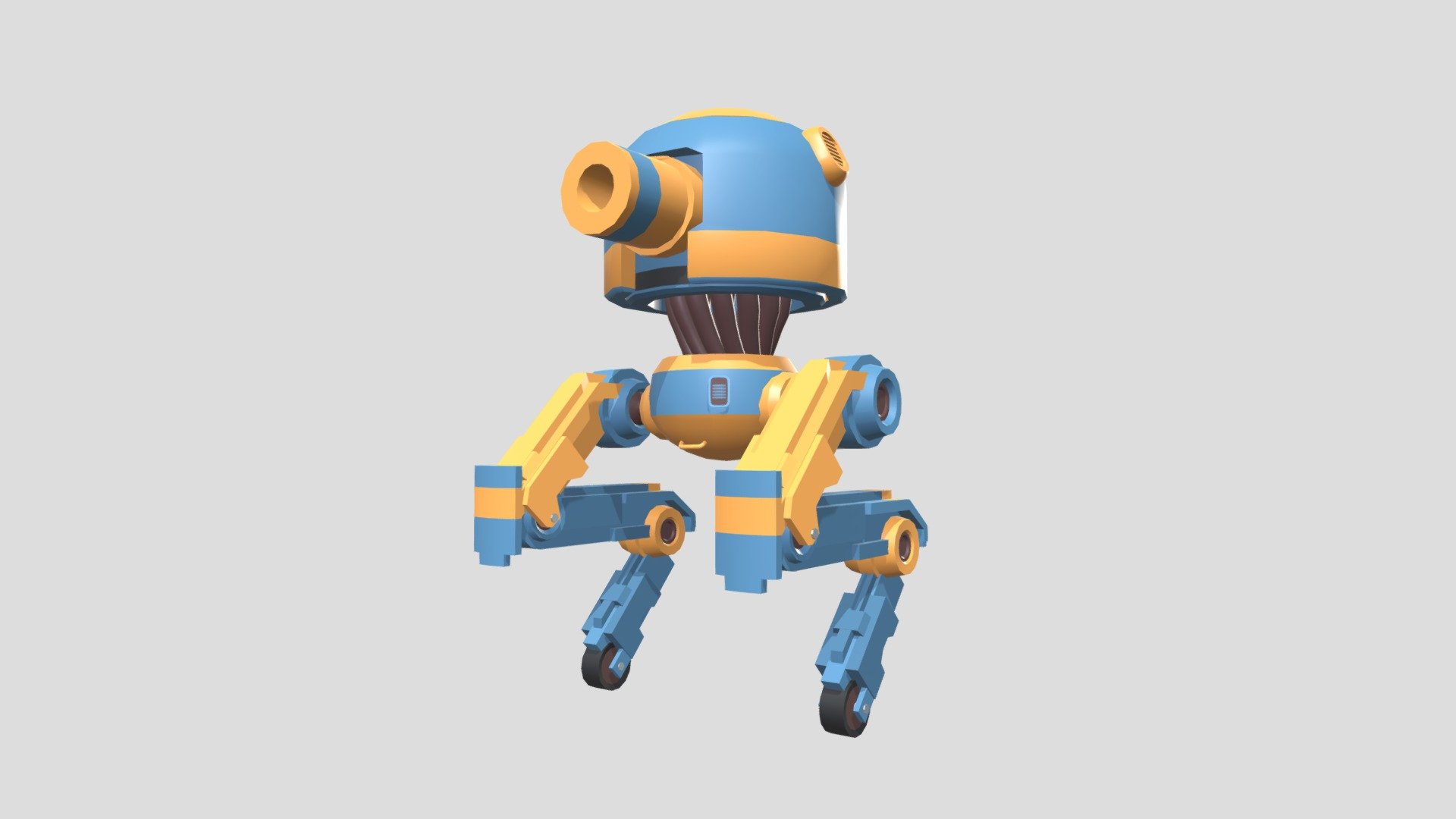 robot 2.0 - Download Free 3D model by habeessatt [dca2775] - Sketchfab