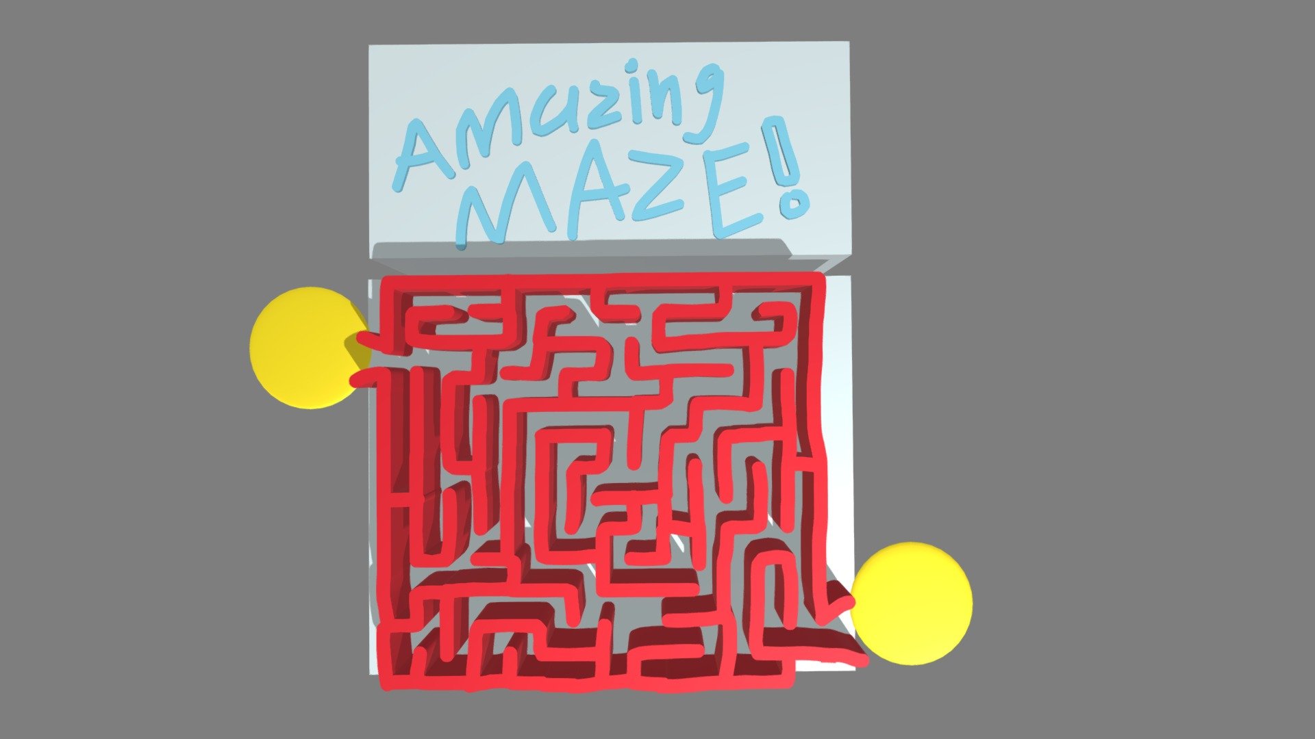 Amazing Maze - Download Free 3D model by dyl2022 [dca29e2] - Sketchfab