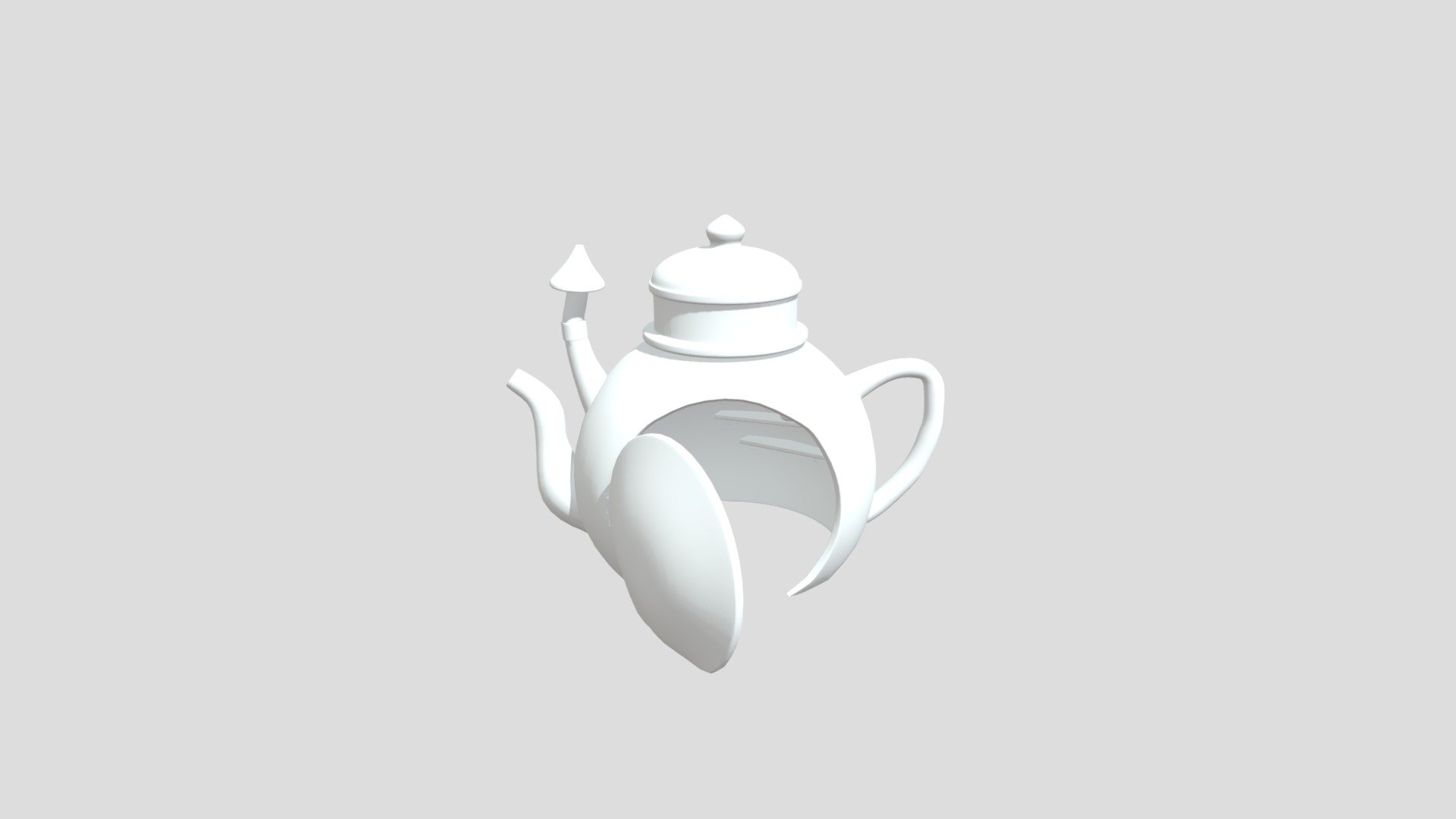 Teapot Home - 3D model by honna [dca2bd1] - Sketchfab