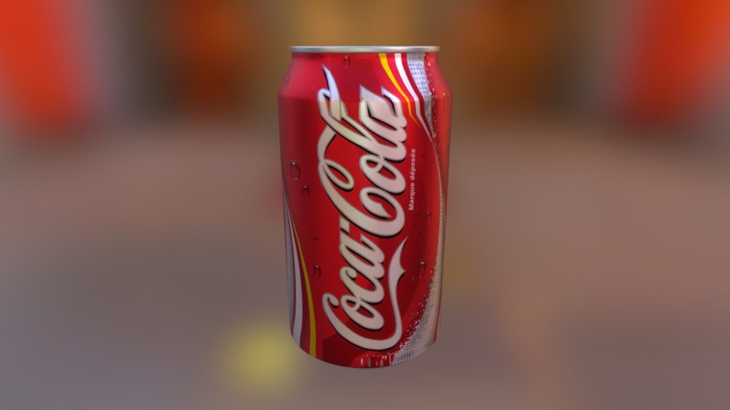 Coke Can - 3D model by MajaMl [dca3694] - Sketchfab