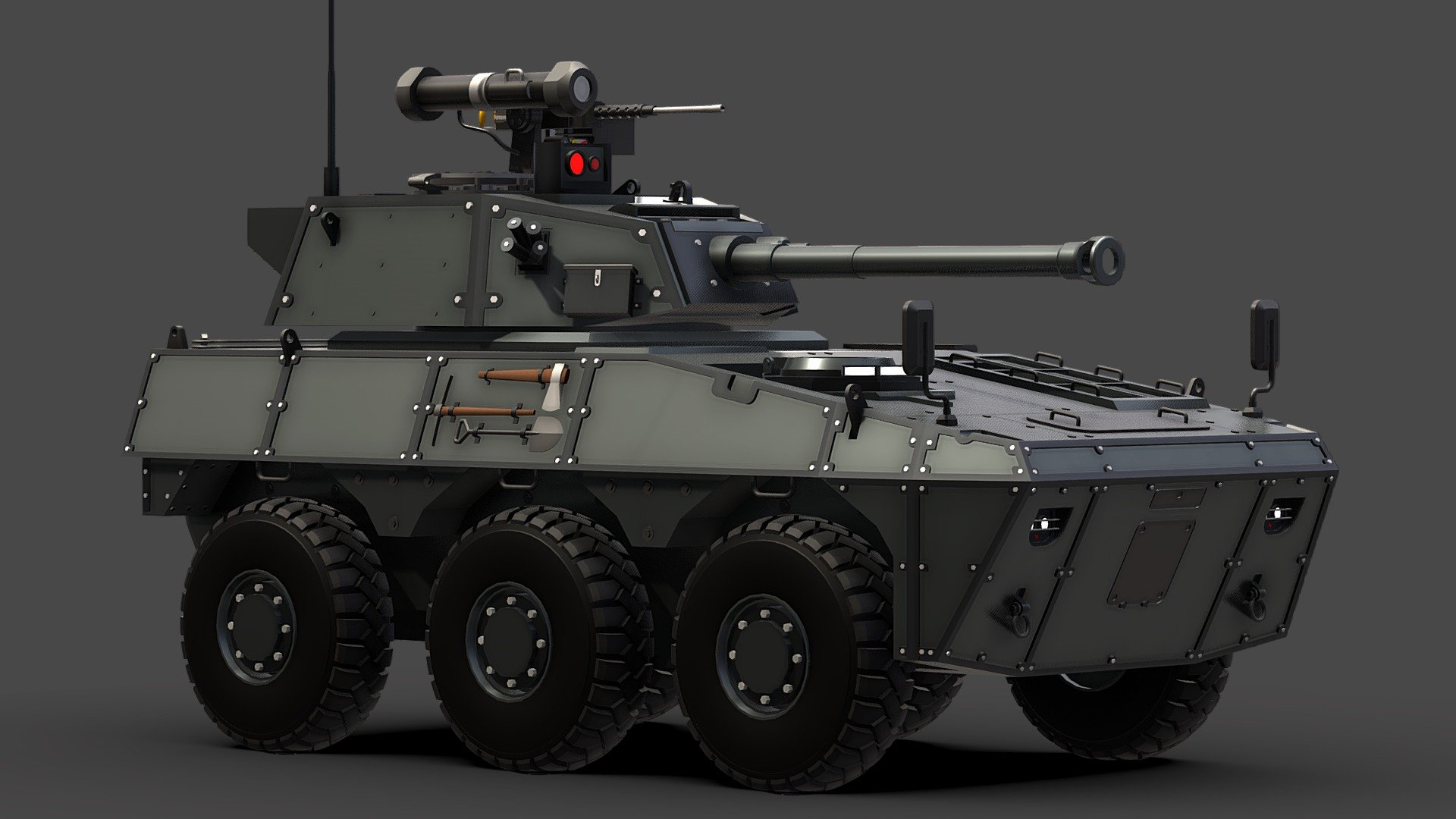 Pindad Badak 90mm - Buy Royalty Free 3D model by NA3dmodel [dca4067 ...
