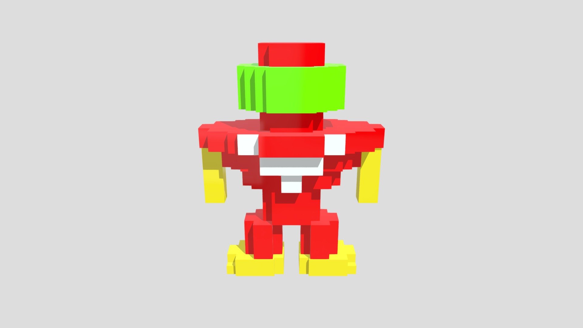 Grunt Robotron - Download Free 3D model by Robwaah007 [dca5a58] - Sketchfab