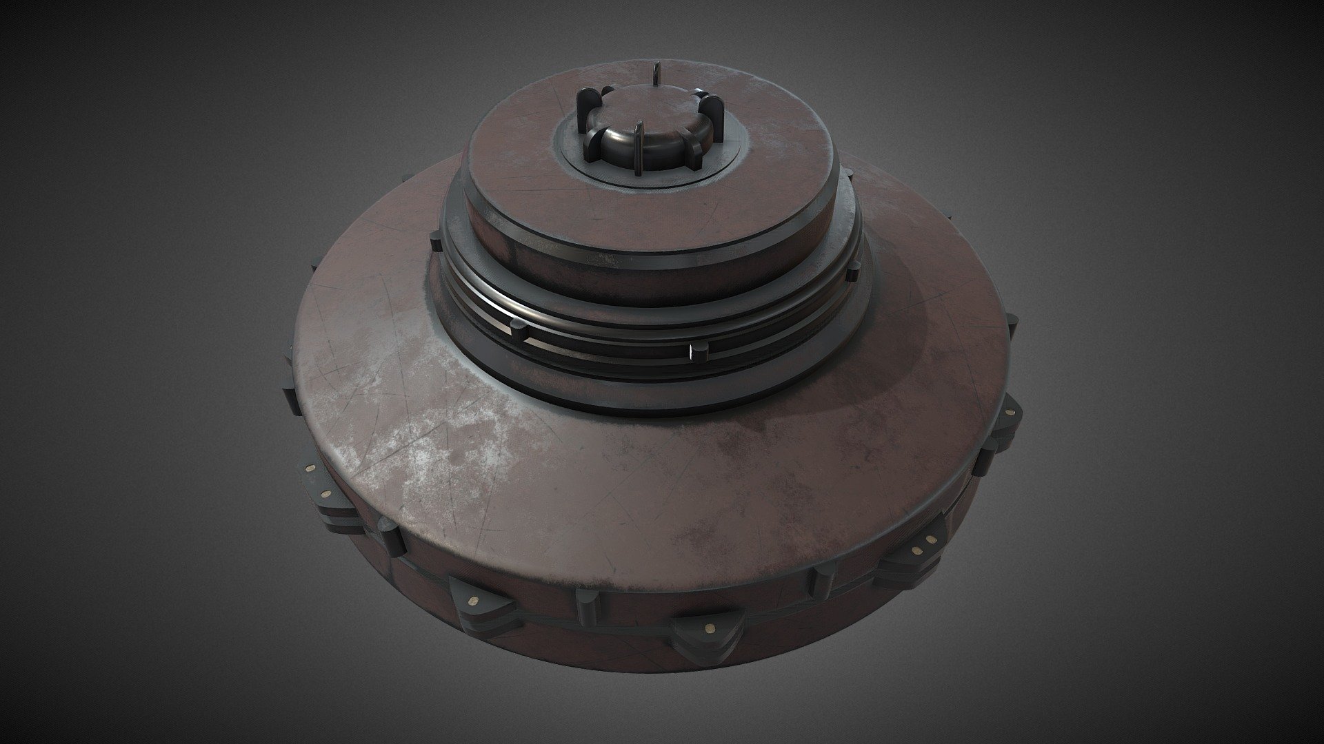 WW2 Italian Pignone mod.43 - Download Free 3D model by Golden (@goldenblack4) [dca6456] - Sketchfab