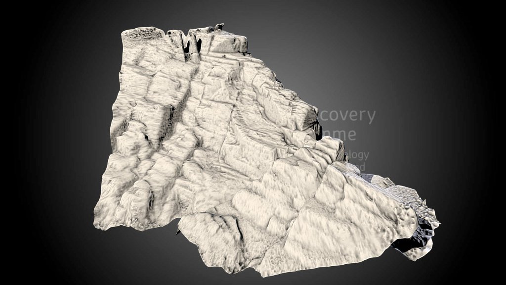 South Steps (Grey scale) - 3D model by The Discovery Programme ...