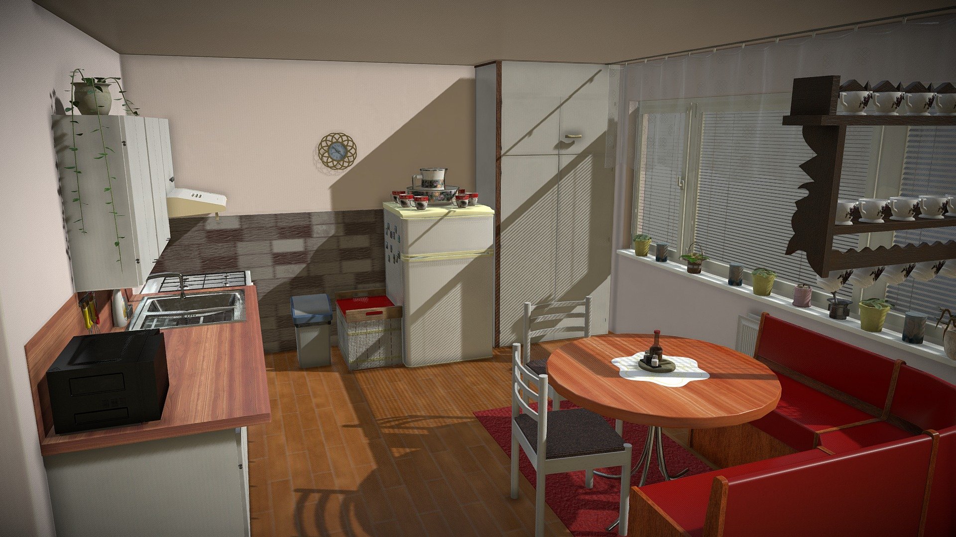 Post-Communist Kitchen (Mom’s Edition) VR - 3D model by Pikas [dca84d8 ...