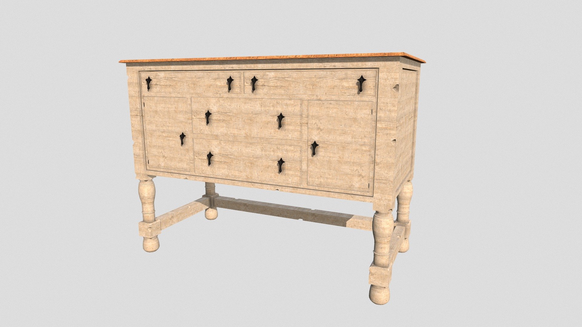 Low Poly Antique Drawer - Buy Royalty Free 3D model by Hoody468 ...