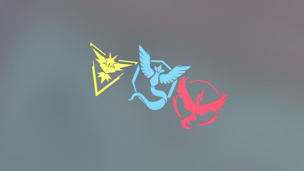 Pokemon Go Team Logos - Download Free 3D model by Milo Monzon ...