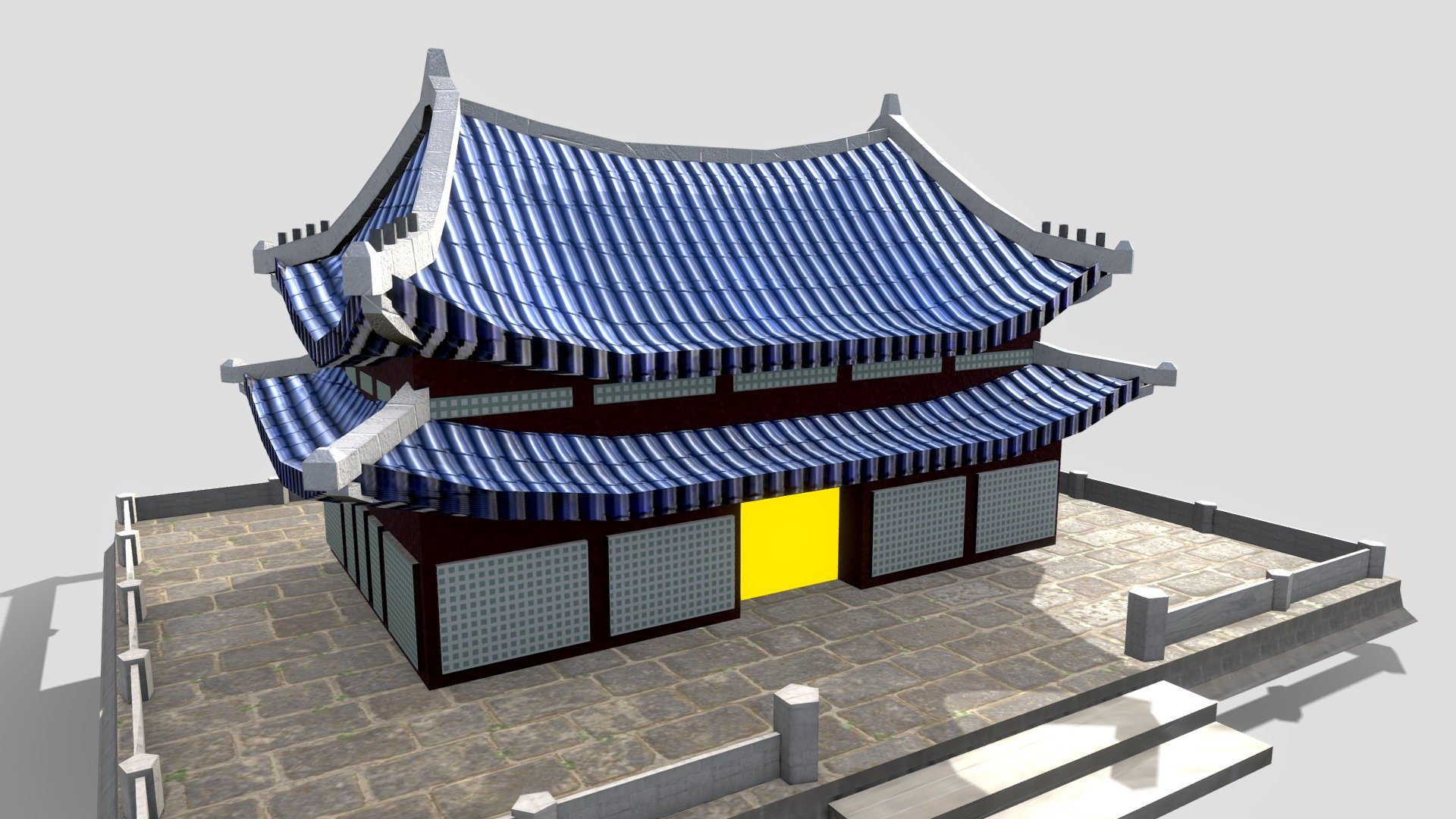 Palace2 With Texture - 3D model by Farago [dcabc9f] - Sketchfab