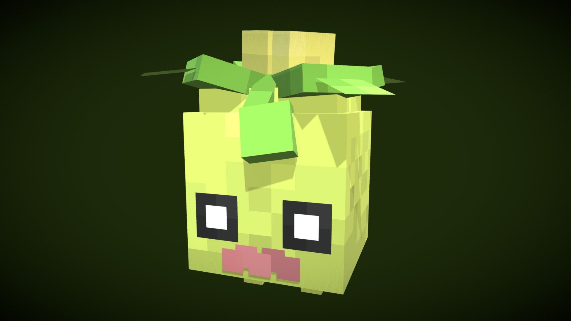Smoliv Minecraft Cobblemon Style Buy Royalty Free 3d Model By Aga 0