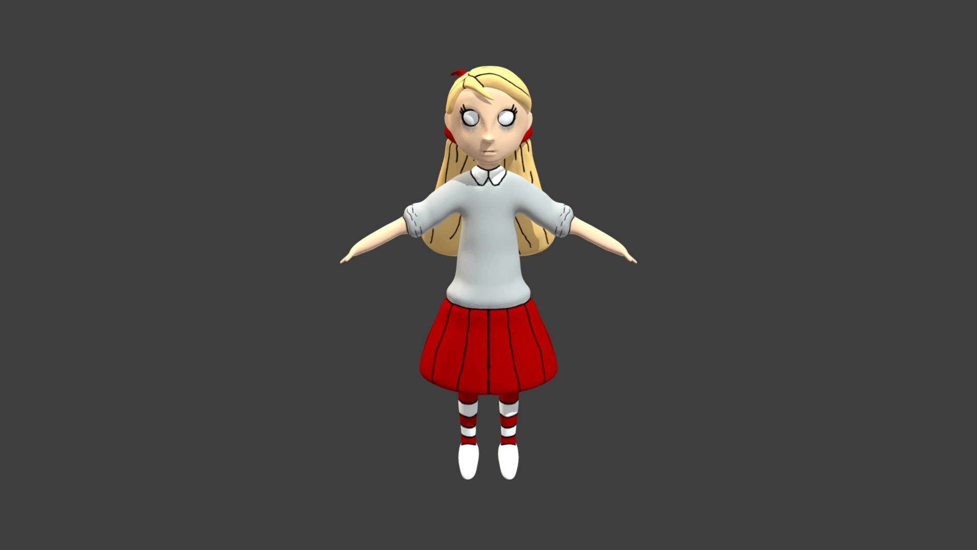 Don't Starve - Wendy - 3D model by Frédéric Burelle (@Myndia) [dcad7eb ...