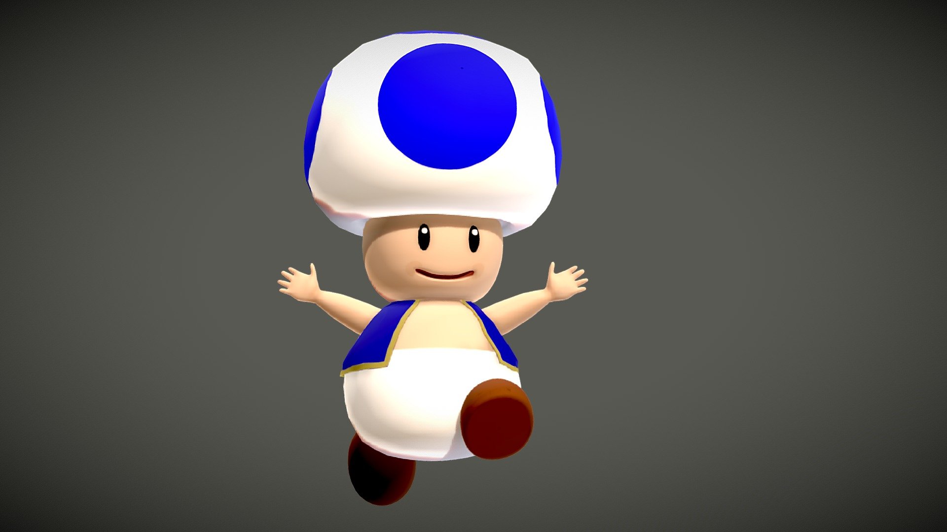 Toad Azul - Download Free 3D model by Jodajativa99 [dcaecdc] - Sketchfab