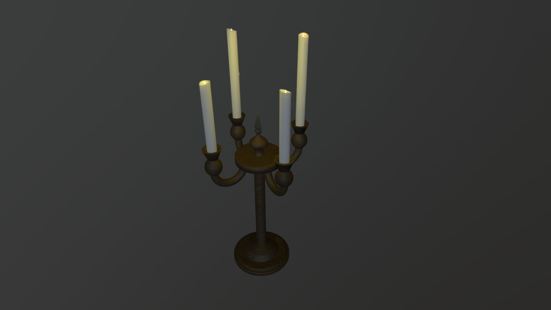 Candelabrum - 3D model by Alex Gimson (@alexgimson) [dcaf47d] - Sketchfab