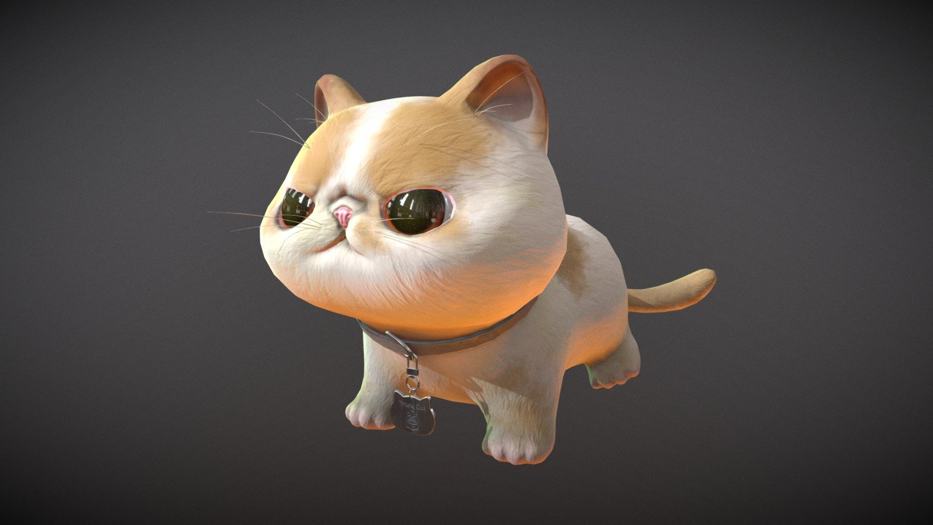 Chibi Cat - 3D model by VieAnn (@vietanhh) [dcafa33] - Sketchfab