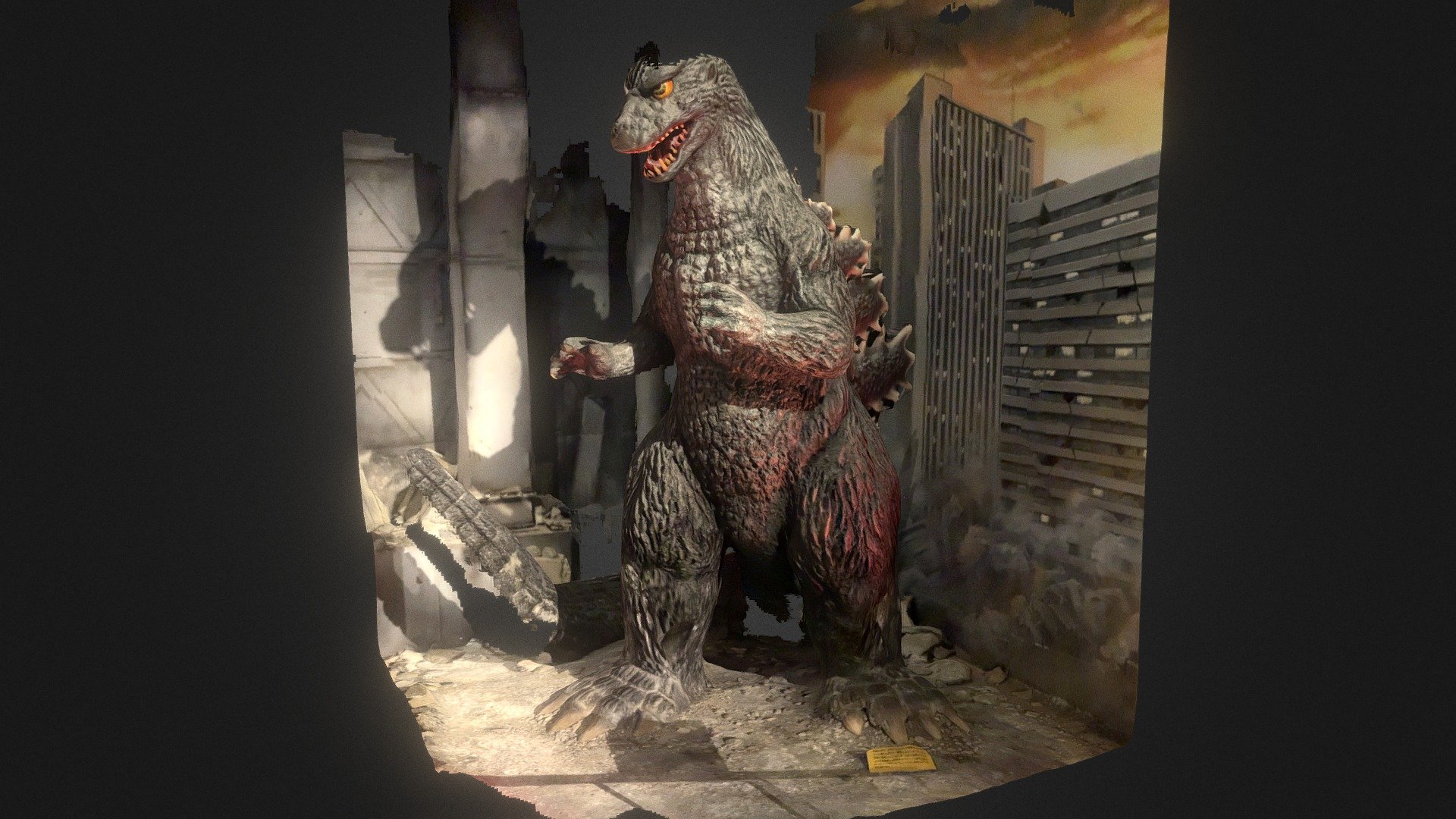 GODZILLA scans with iPhone12 Pro - Download Free 3D model by seirogan ...