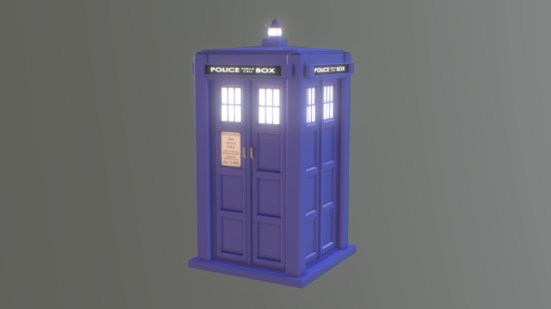 4th doctors tardis upgrade - Download Free 3D model by UNIVERSE X ...